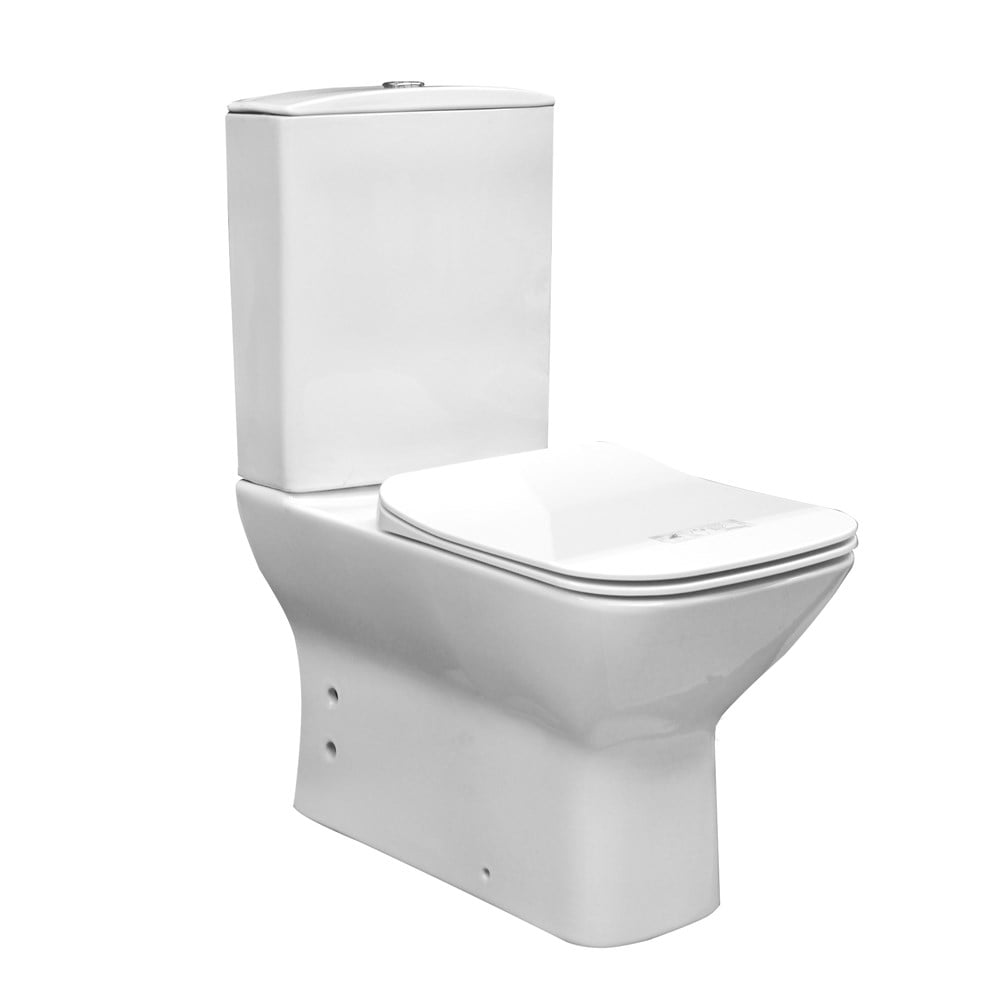 Ground mounted, white, porcelain, NOVA, IDEVIT, WC | Megatek