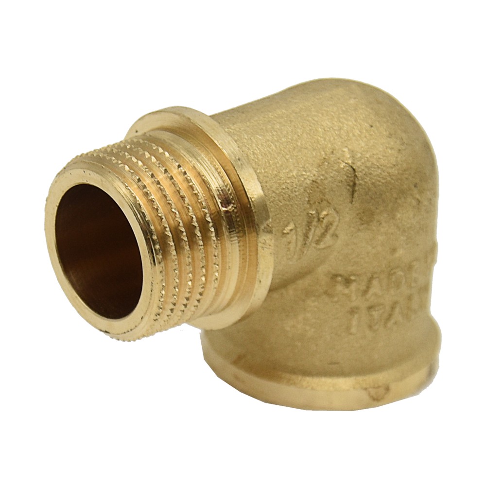 Bronze elbow, long, F-M 1/2' | Megatek