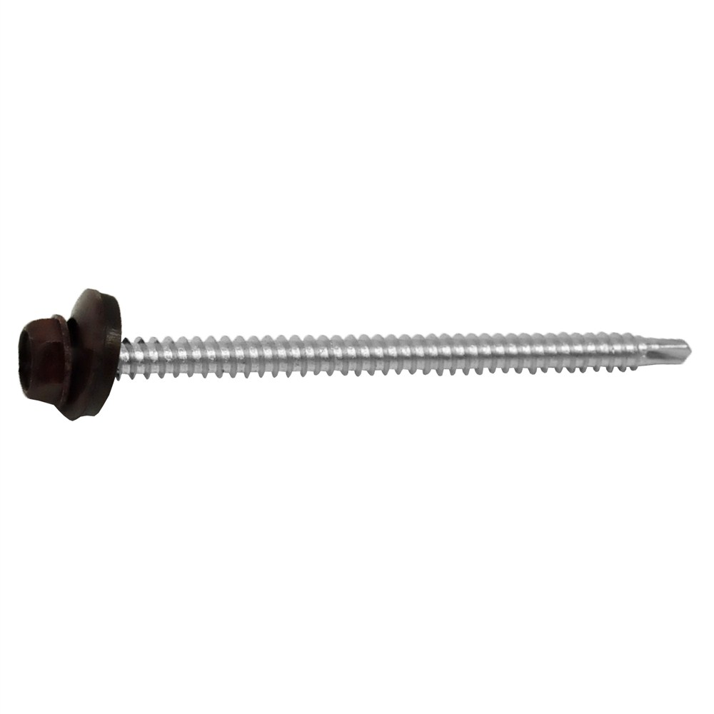 Roofing farmer screws M4.8 75mm, ZINC | Megatek