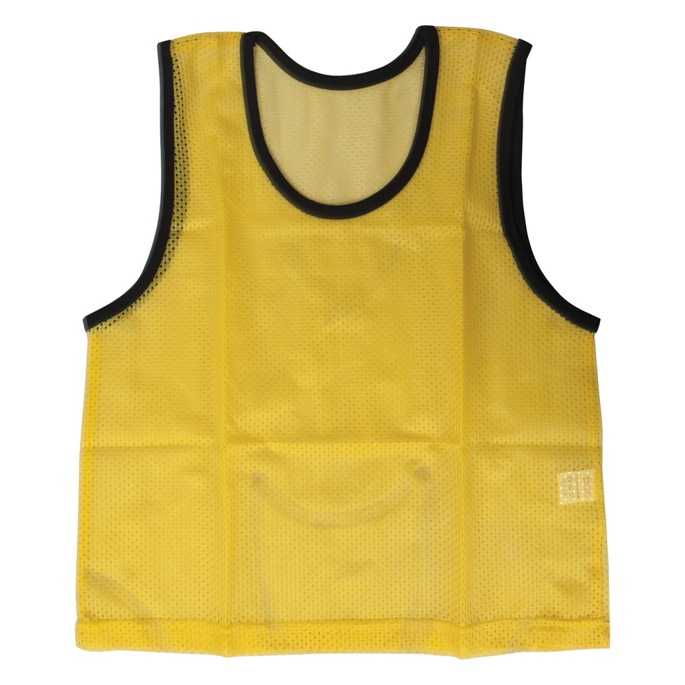 Football vest, Amila, yellow color, size S | Megatek