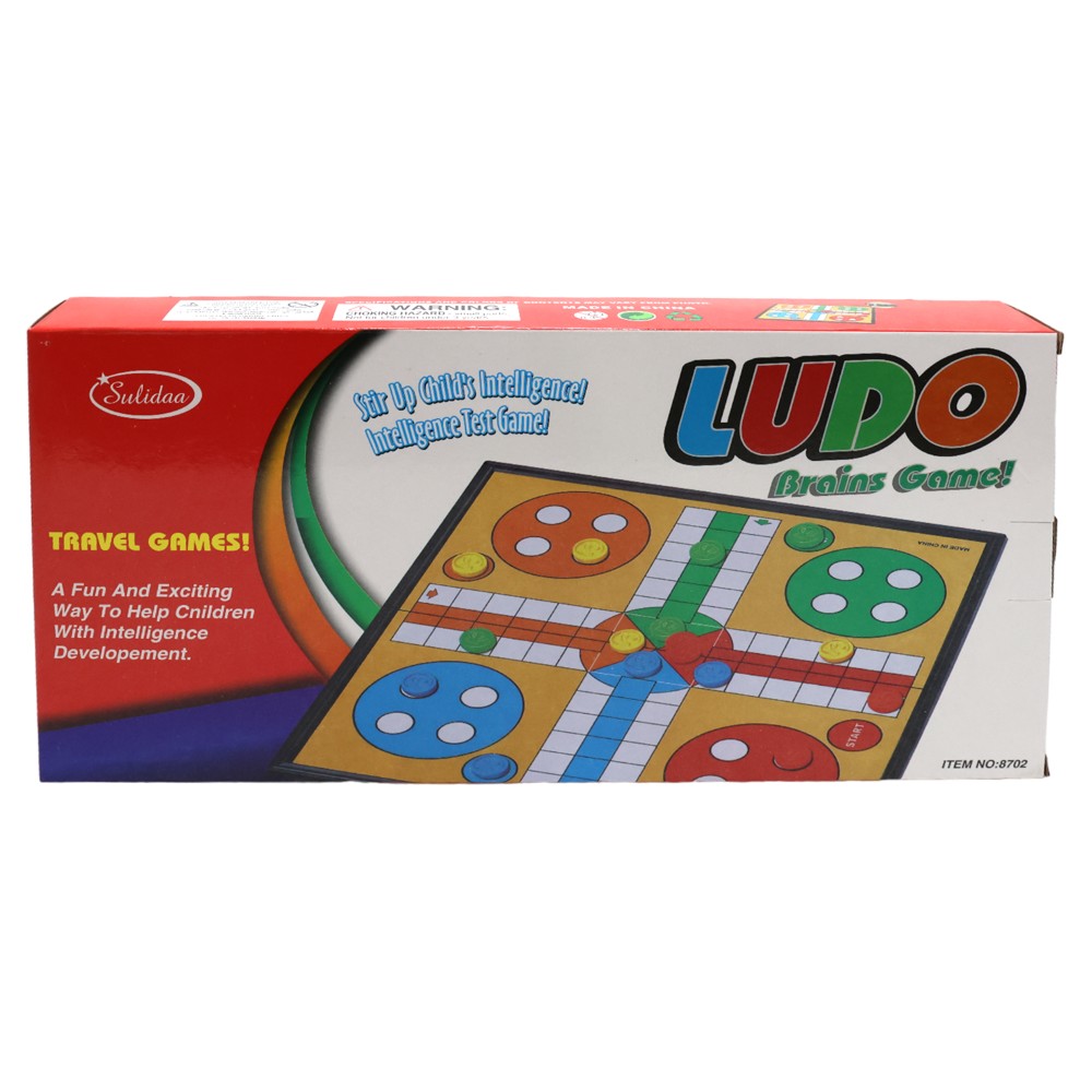 Ludo game, Large, 31x31 cm, plastic material | Megatek