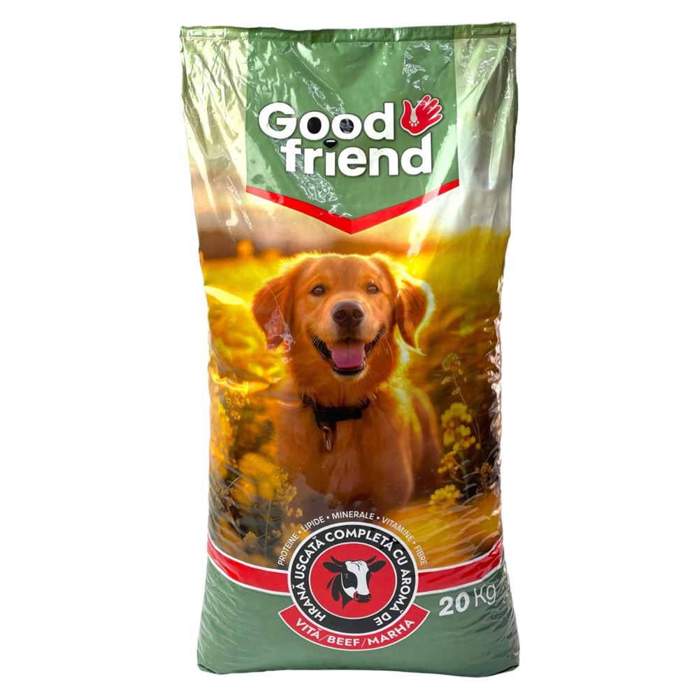 Food for dogs, Good Friend, 20 kg, with beef | Megatek