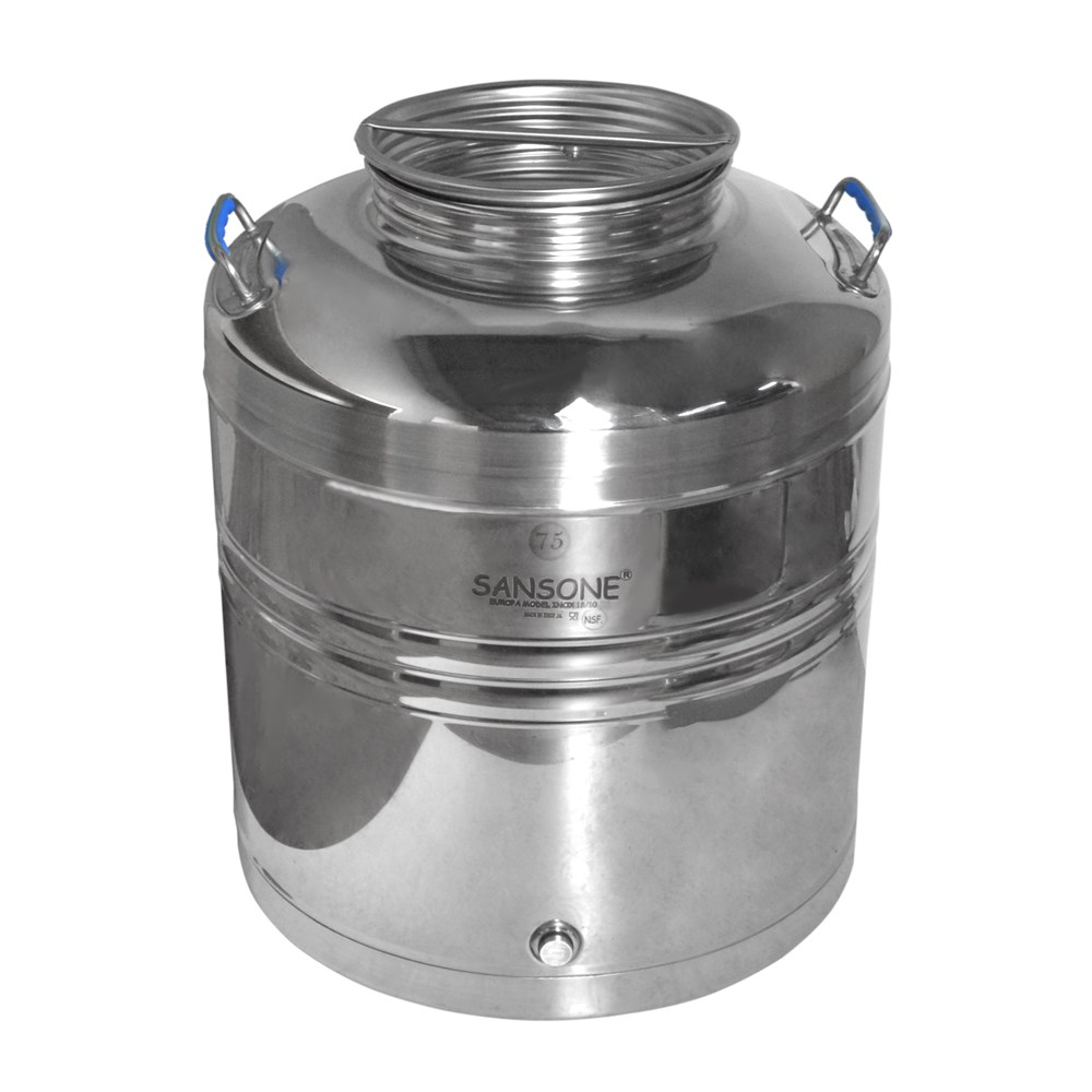 Renforced Inox can 75L | Megatek