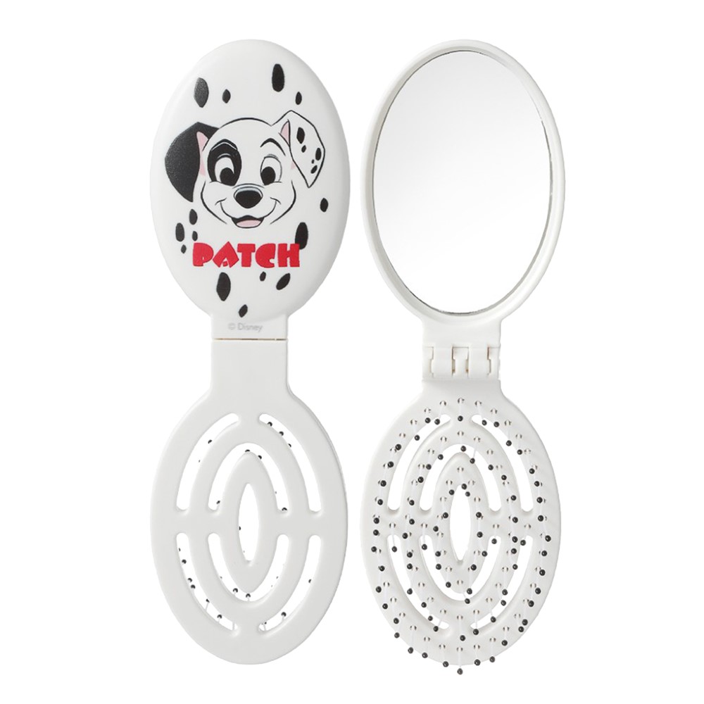 Disney Animals Collection Foldable Brush with Mirror | Megat
