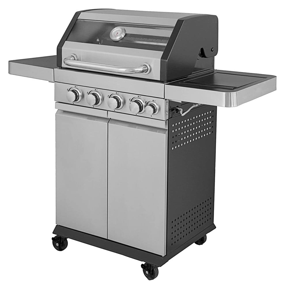 Gas barbecue, El Fuego, Sunset Beach, 122x112x57 cm cm, meta