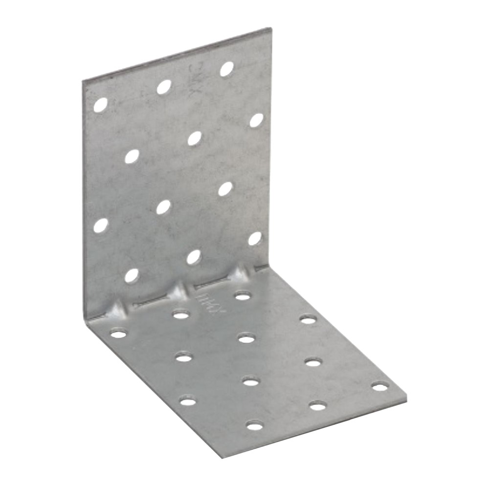 Reinforced perforated angle bracket 60x60x60x1,5 mm | Megate