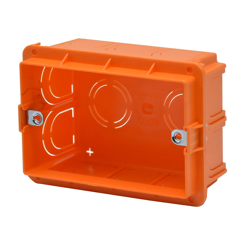 Flush-mounting box 3 modules, wall mounted | Megatek