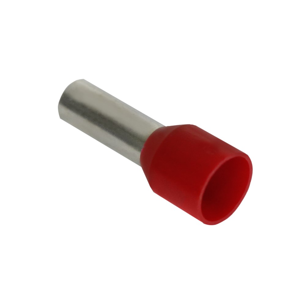 Insulated Cord end Terminal 10mm² / 12mm, 20 pc/bag | Megate