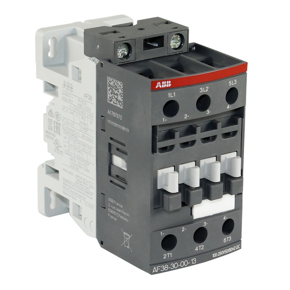 Contactor AF38-30-00-13, 100-250V AC/DC, 50A (AC-1), 40A (AC