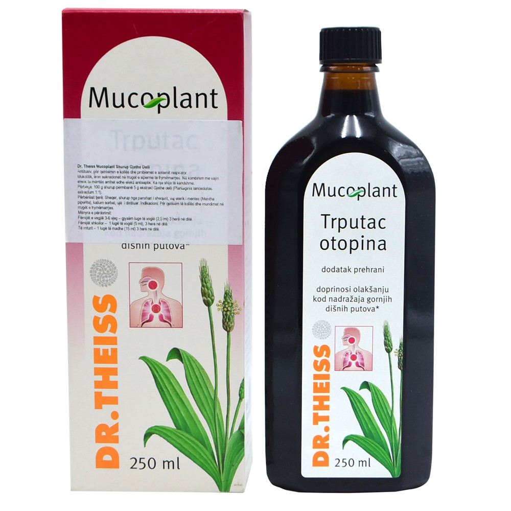 Nutritional supplement, in the form of syrup, Mucoplant | Me