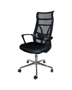 Karrige zyre me rrota, me krahë, SMART FURNITURE, strukturë