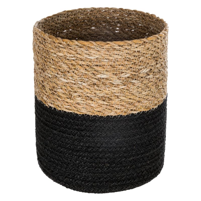 Kosha magazinimi, rrethor, kashtë deti, kafe/e zezë, M-21xH2