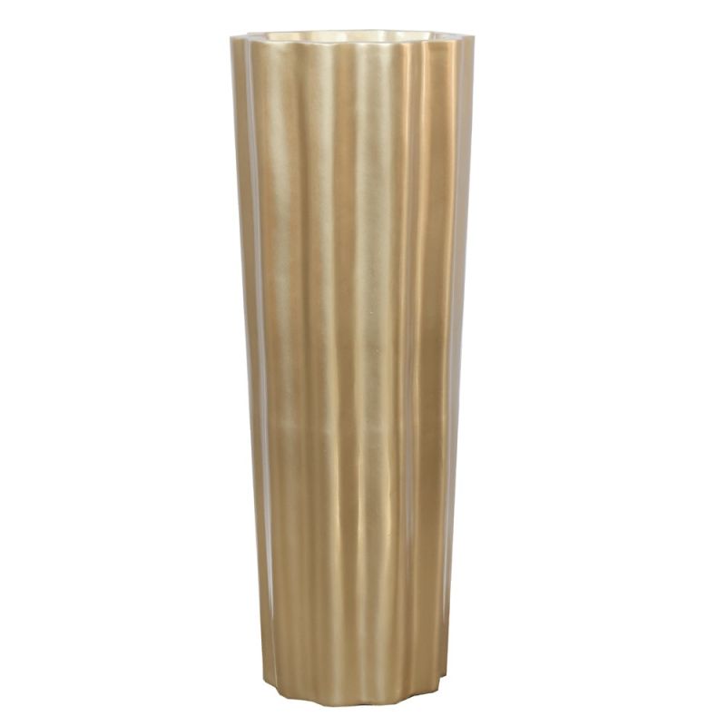 Vazo lulesh, akrilik, floriri, 40x40x109 cm | Megatek