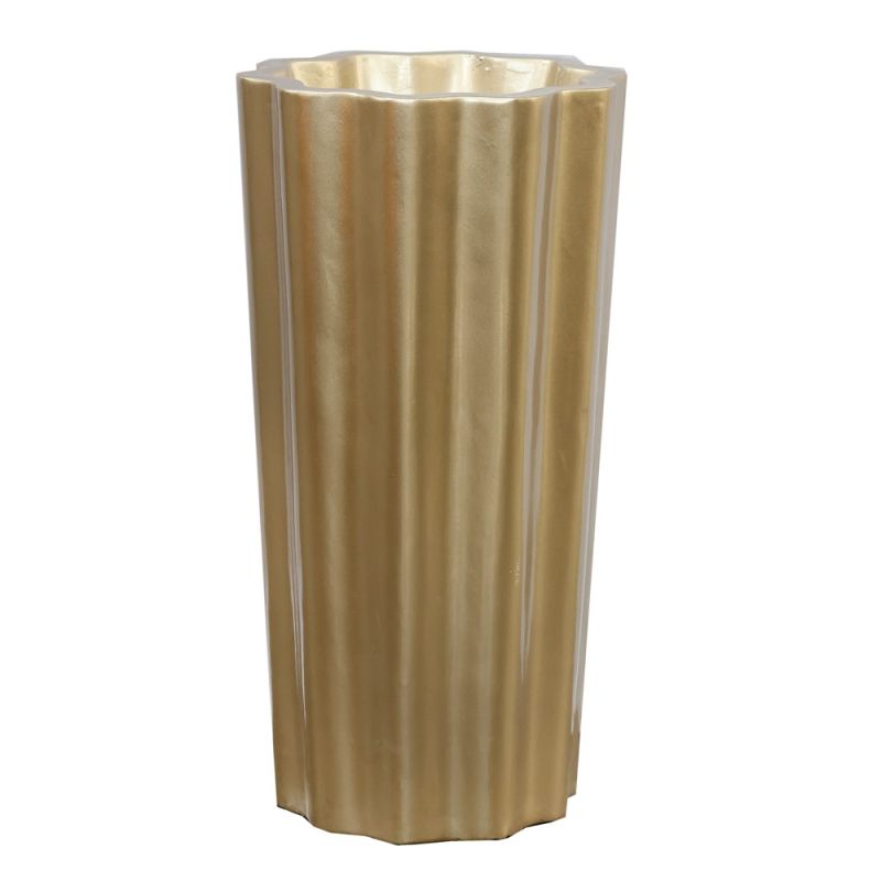 Vazo lulesh, akrilik, floriri, 36x36x70 cm | Megatek