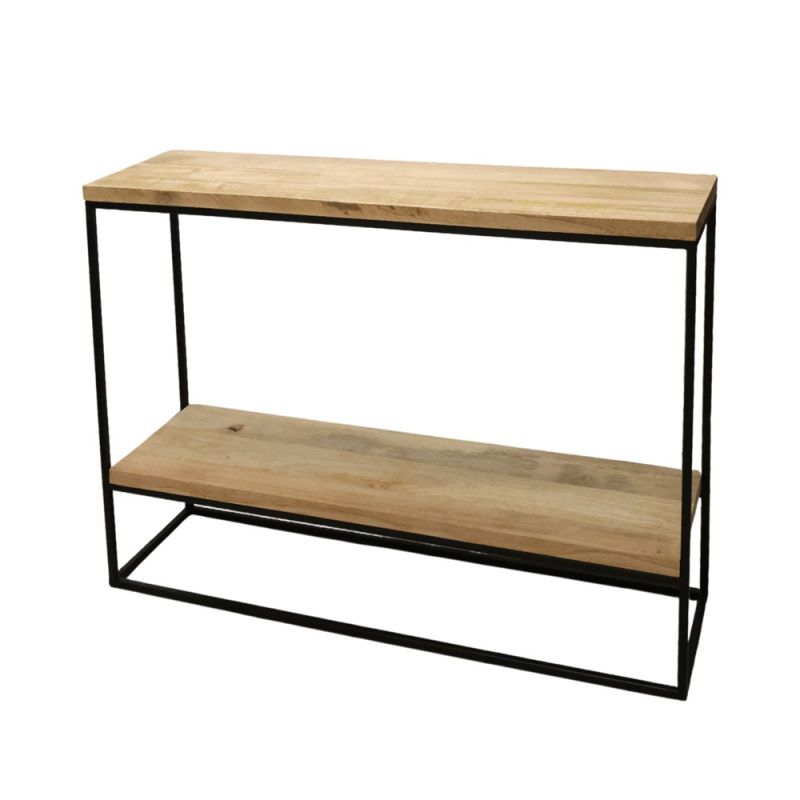 Midle table, metal/wood, colorful, S | Megatek