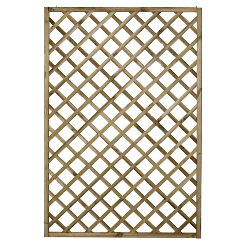 Gardh druri i trajtuar, 120x180 cm, spesori kornizës 30x35 m