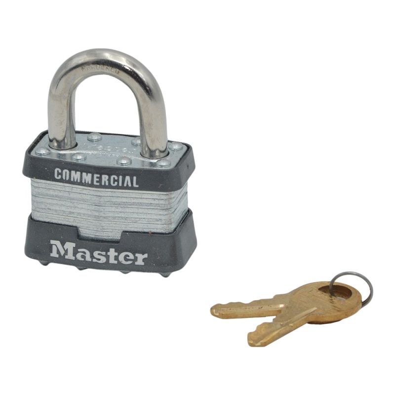 Padlock, MASTER LOCK, brass/metalic, 49 mm | Megatek