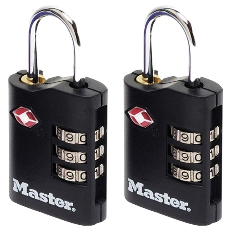 Padlock with code, MASTER LOCK, bronze , 2 x 30 mm | Megatek