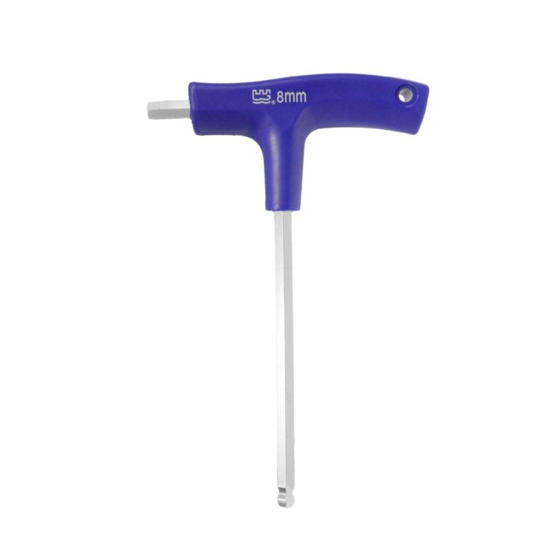 T-type allen key,ball end, plastic/steel, 8 mm | Megatek