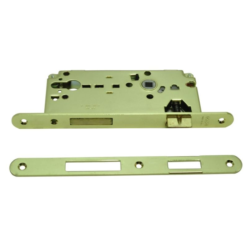 Door lock, AGB, steel, 50x85 mm | Megatek