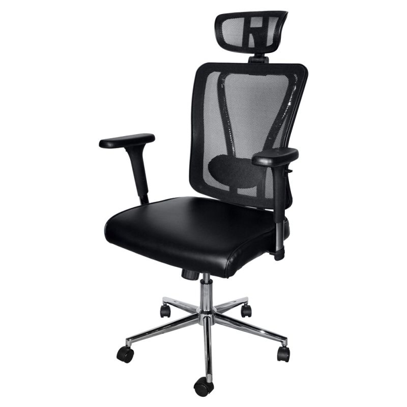 Karrige zyre me rrota, me krahë, strukturë e kromuar, rrjetë