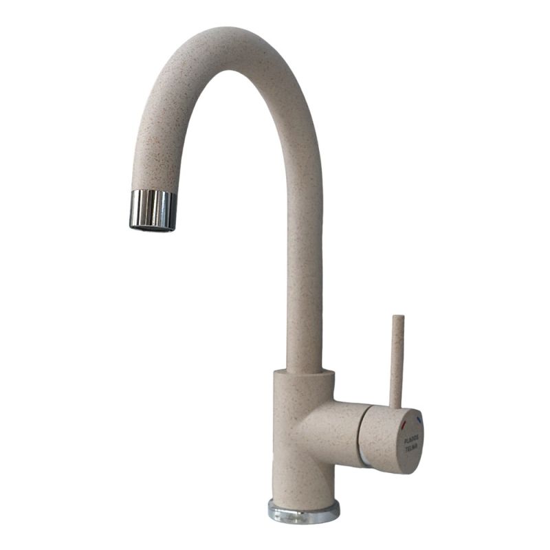 Sink mixer, ARTIS, bronze/granite, inox | Megatek