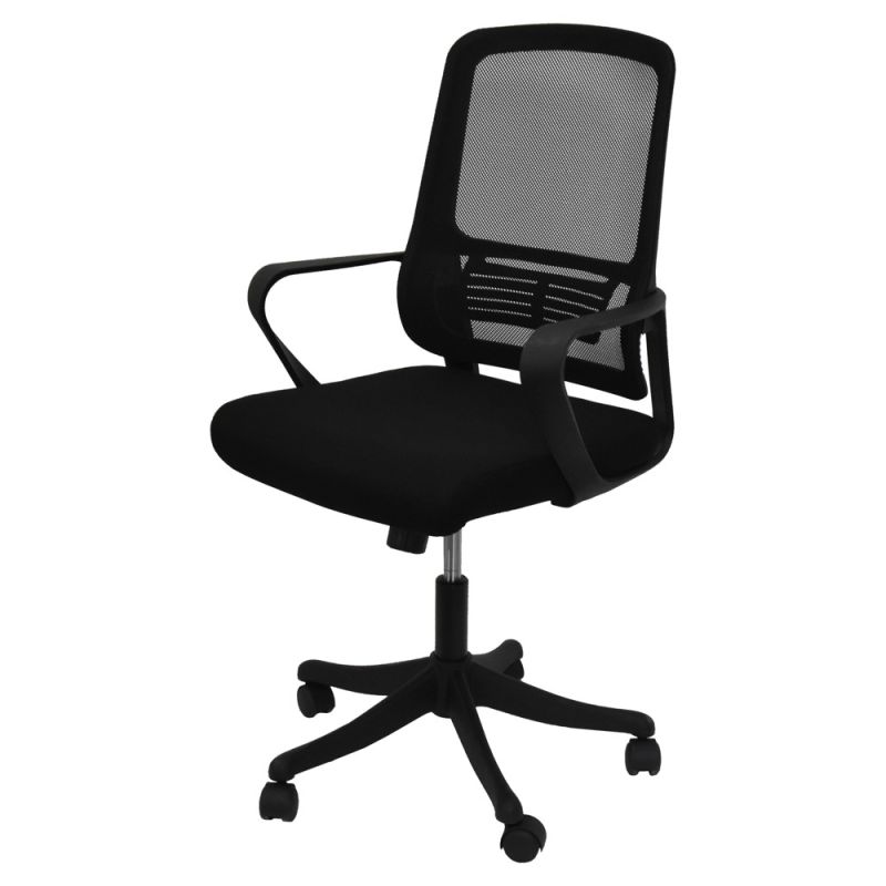 Karrige zyre, strukturë najloni, rrjetë dhe tapiceri tekstil