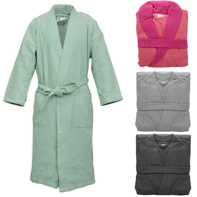 Bathrobe, cotton, mix, size M-XL | Megatek
