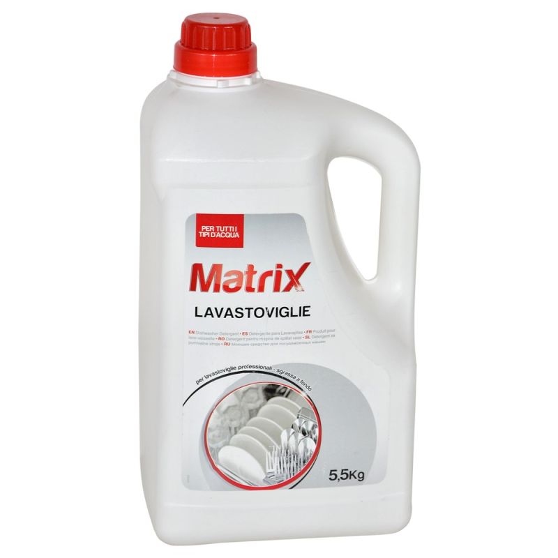 Cleaning detergent, Matrix , dishwasher, 5.5 kg, 1 piece
