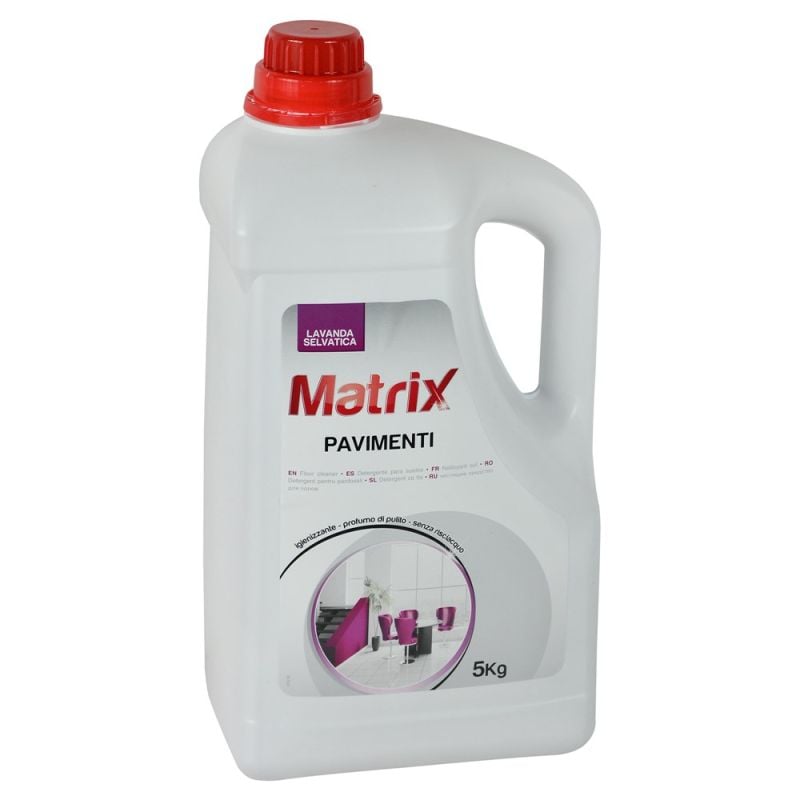 Cleaning detergent, Matrix , tiles cleaning , 5 kg, lavanda