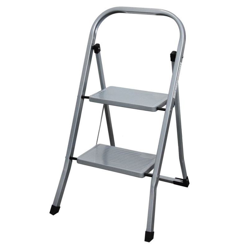 STABILO, COLOMBO, Ladder with 2 steps, iron , 46x55xH81 cm