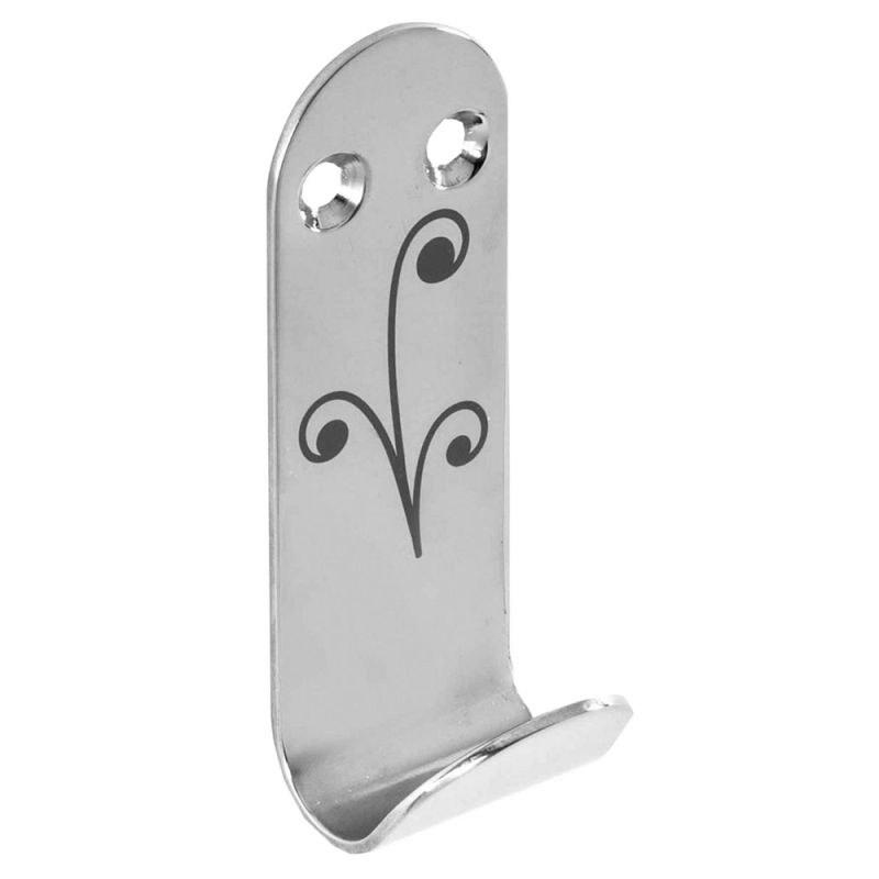 Varëse rrobash, Nature, me montim në mur, inox, 3x3xH8.5 cm,