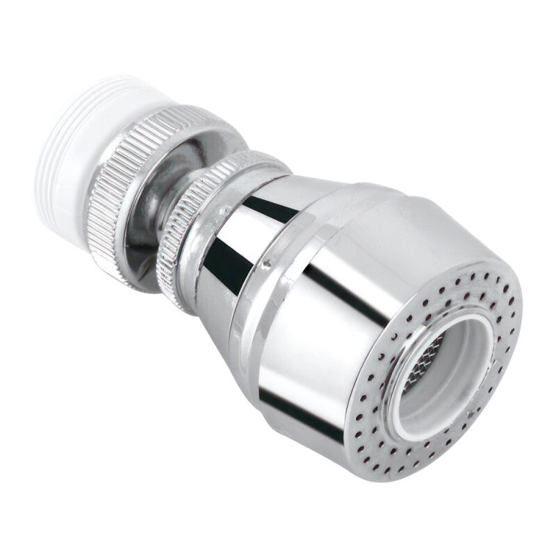 Faucet diffuser, water saving, biflex, chrome, silver, 15cmx