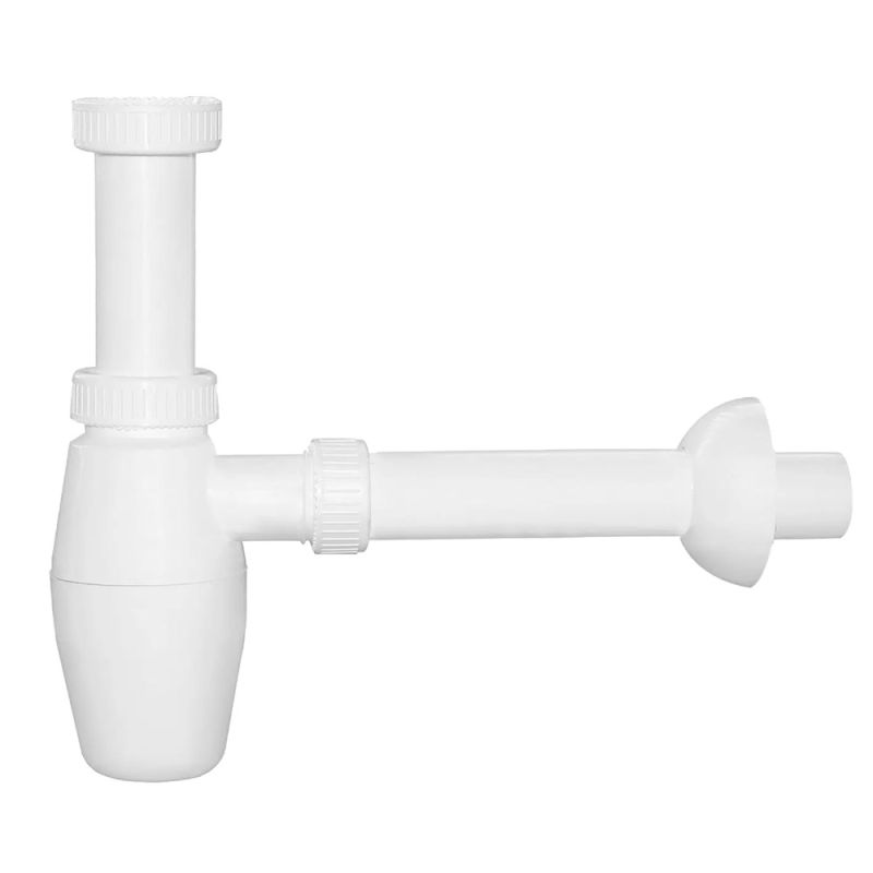 Basin trap, plastic, White, 1/1/4'' x 32mm | Megatek