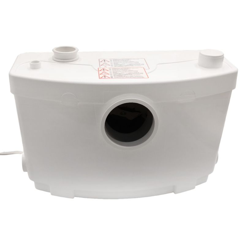 Drain pump with grater, for WC (wash basin+bidet+tub+shower+