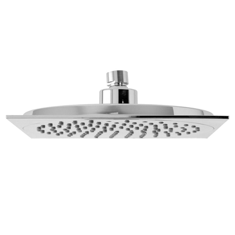 Square shower head, chrome/abs, silver, 20x20cm | Megatek