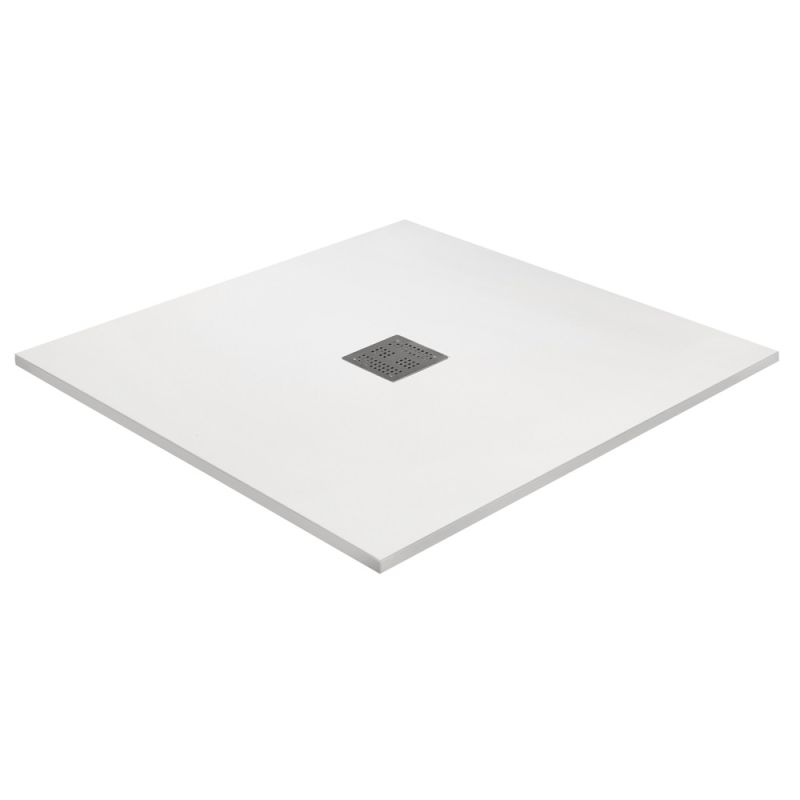 Shower tray, Zenon, antibacterial, marble resin/polystyrene,