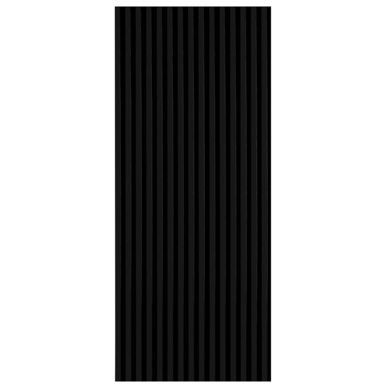 Panele dekorimi akustike, Mdf/rimeso inxhinerike, gri, 260x6