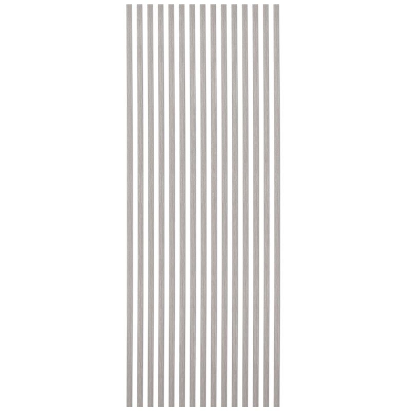 Panele dekorimi akustike, Mdf/rimeso inxhinerike, e bardhë,