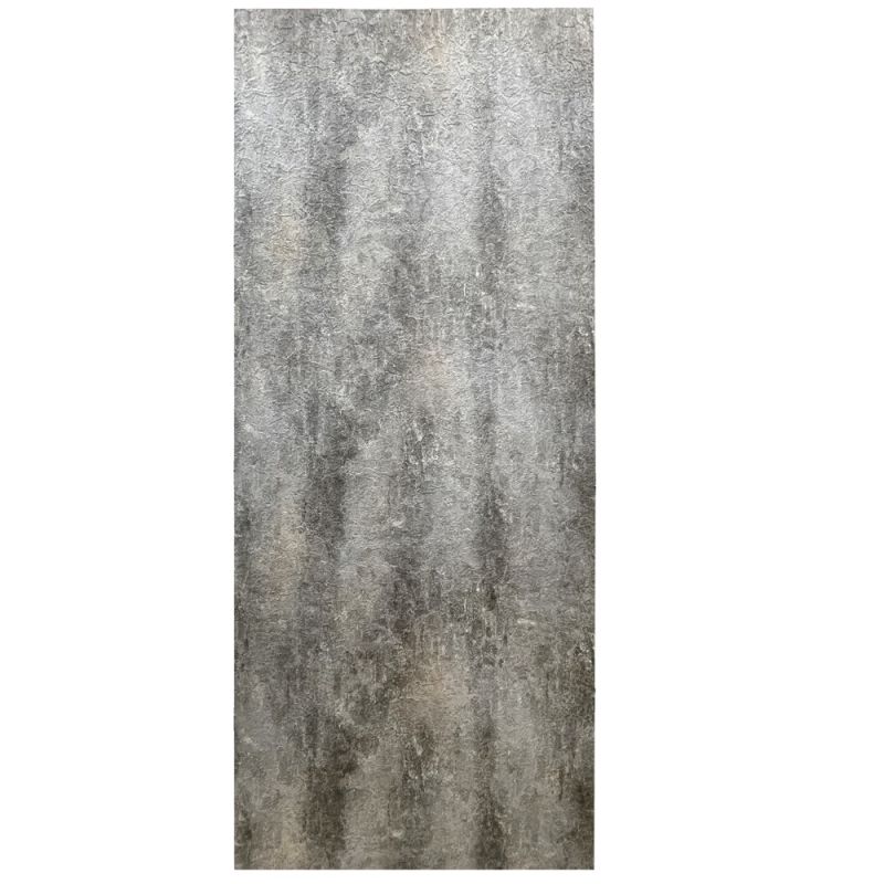 Panel muri UV, EKO dekorues, Pvc, gri/mat, 280x122x0.3 cm