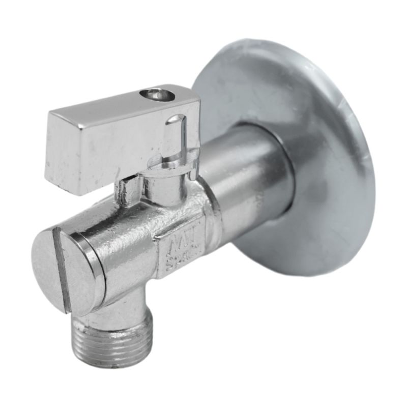 Long Angle Valve With Filter 1/2 x3/8 | Megatek