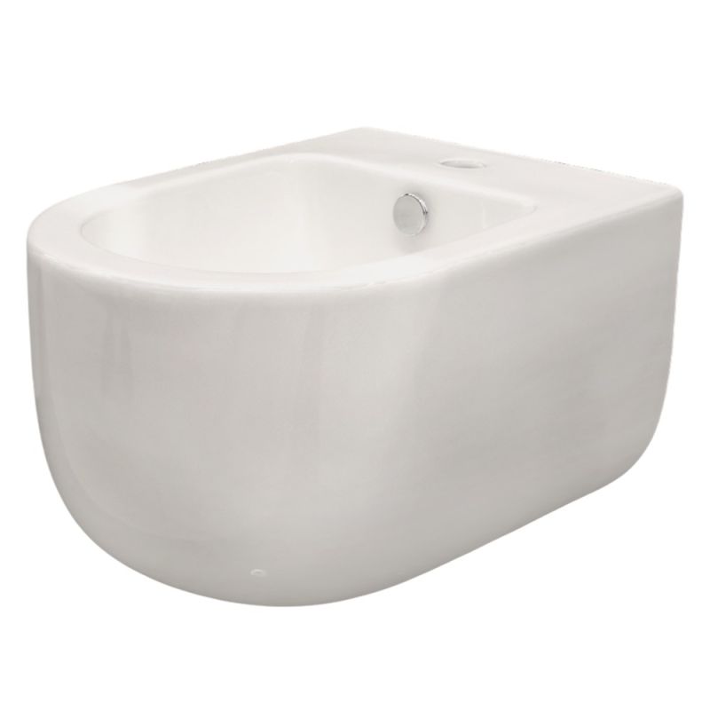 Bidet, Oceanis, wall mounted, porcelain, white, 49x36xH31 cm