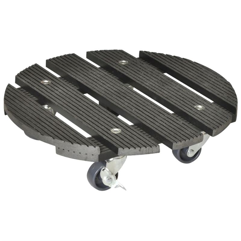 Multi roller, wpc, anthracite, Ø29 cm, 100 kg | Megatek