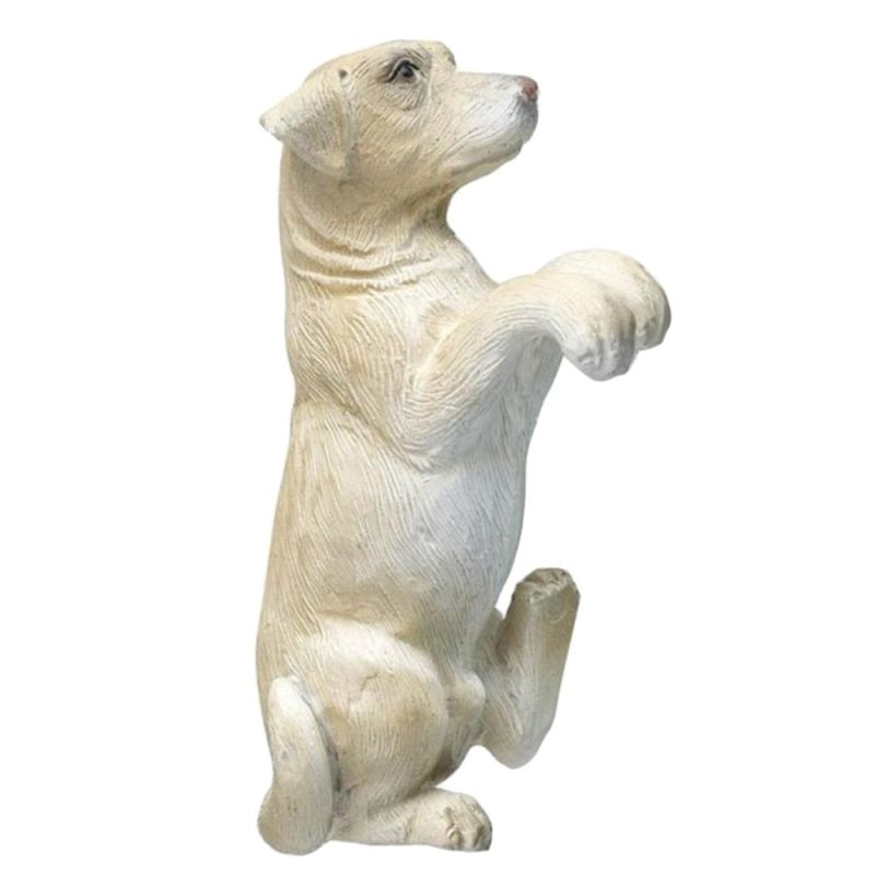 Dekorues kopshti, Labrador, poliston, krem, 9 cm | Megatek
