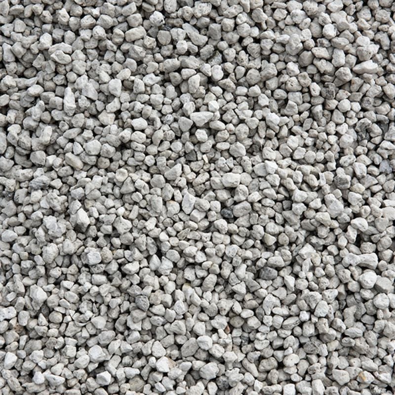 Decoration stone, gravel, grey, 0-16 mm, 10 kg | Megatek