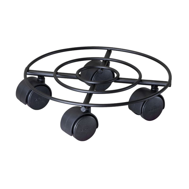 Multu rroller, Gh0942, metal, black/matt, Ø23 cm, 60 kg | Me