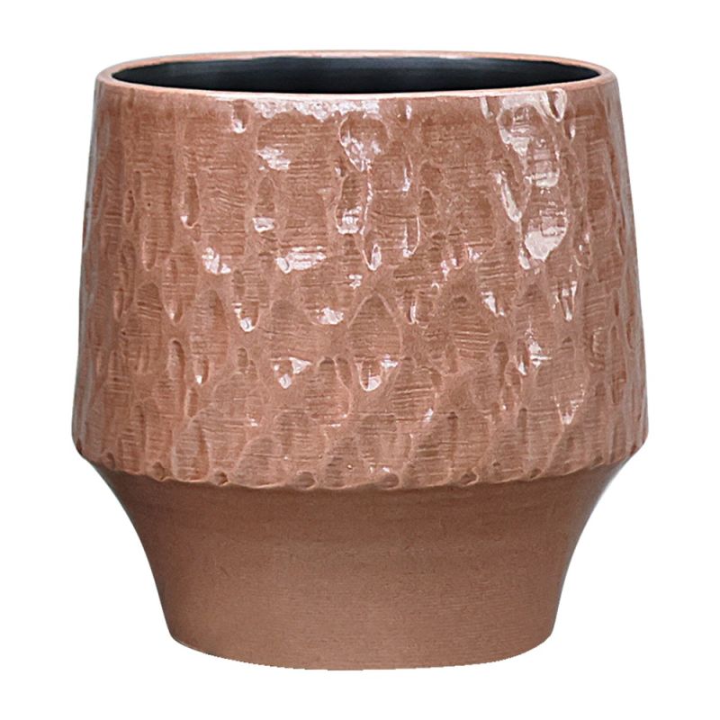 Flower pot, Freddy, ceramic, dusty pink, Ø29xH30 cm | Megate