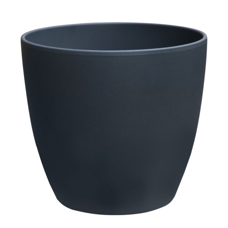 Flower pot, ceramic, graphite stone | Megatek