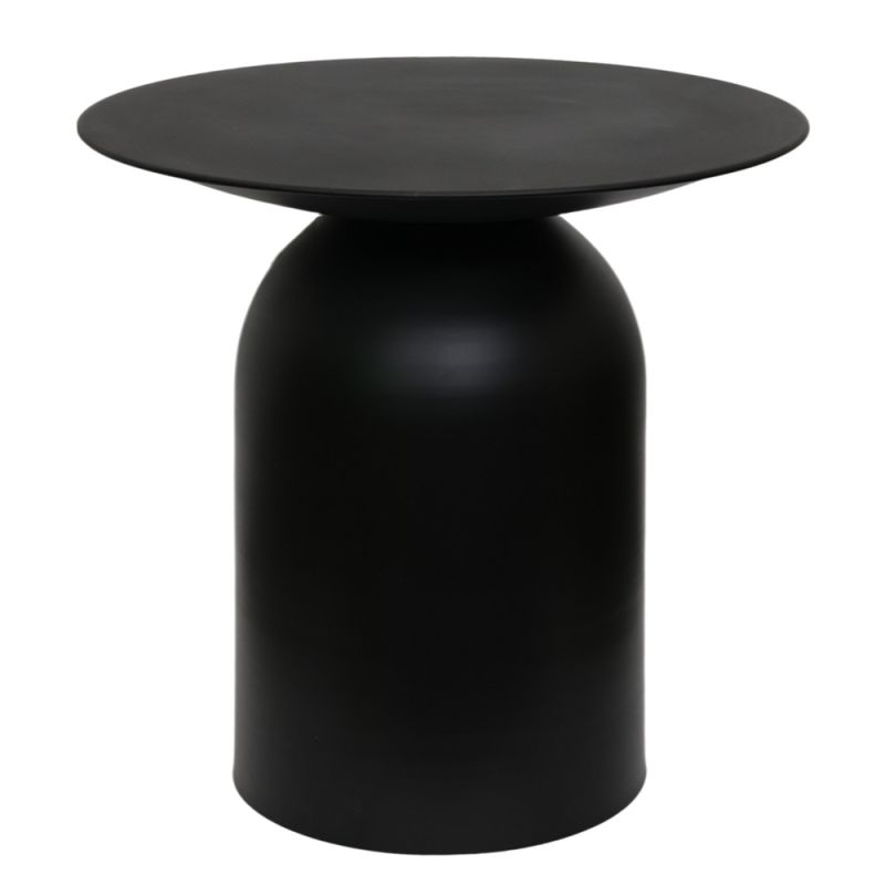 Midle table, metal, black, 40x40xH50 cm | Megatek