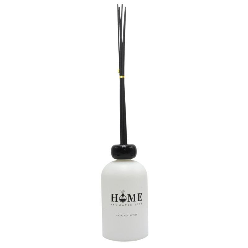 Air freshener, glass/oil/polyester, black, 350 ml | Megatek